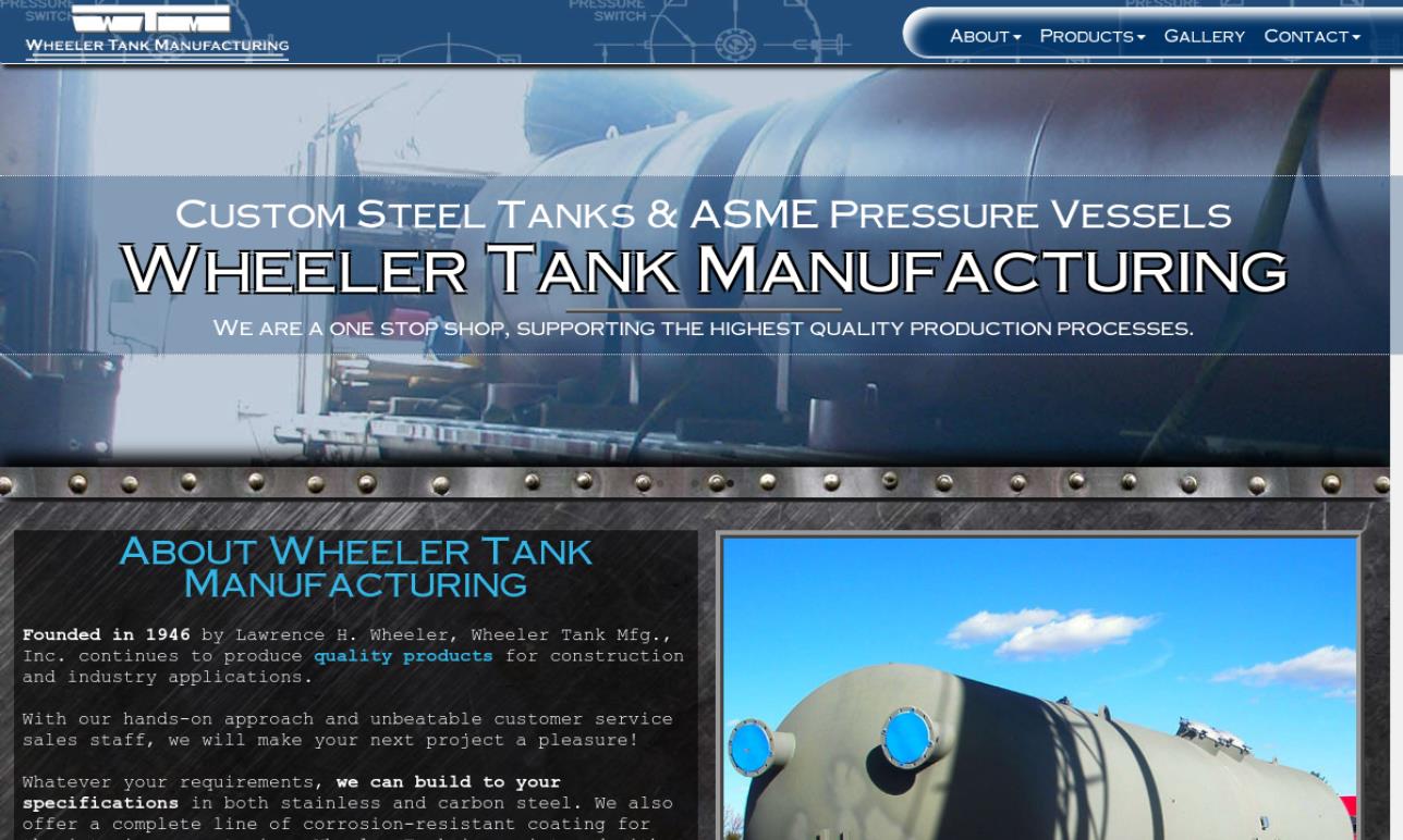 Wheeler Tank Manufacturing | Pressure Vessels